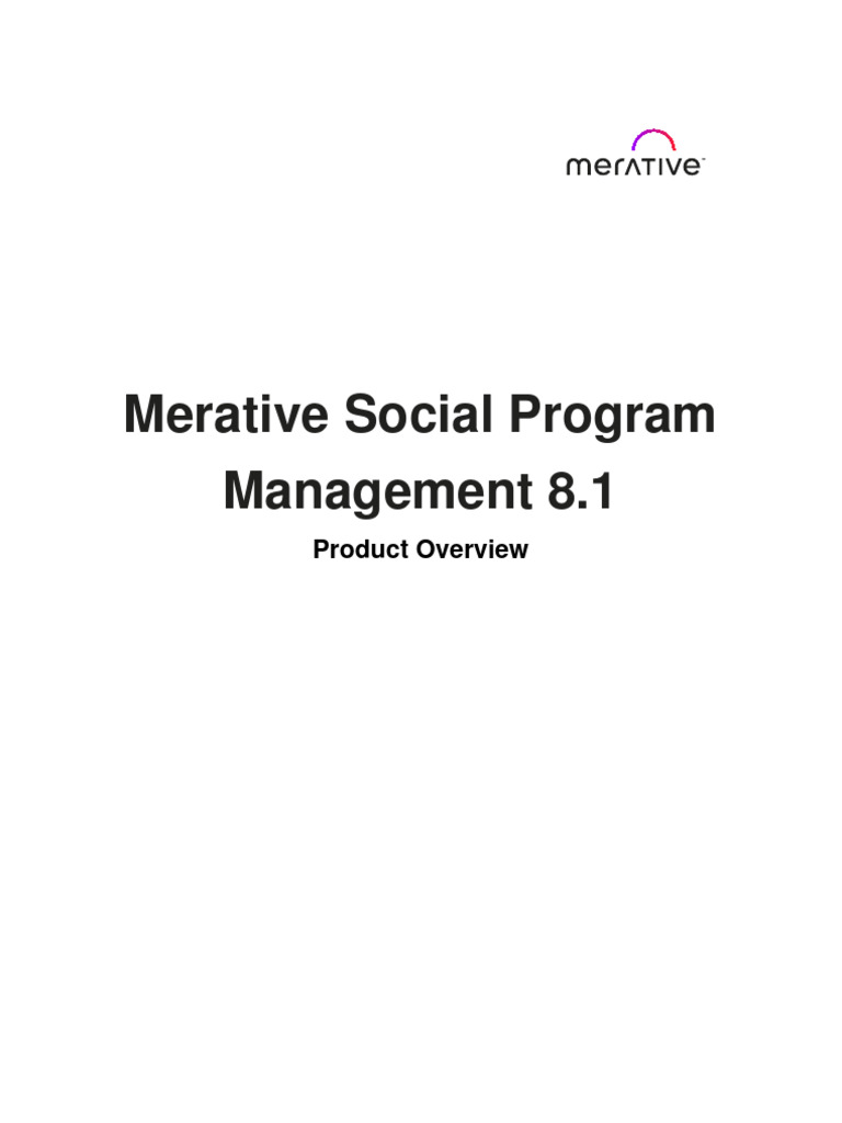 Curam ProductOverview 810 | PDF | Java (Programming Language) | Computing