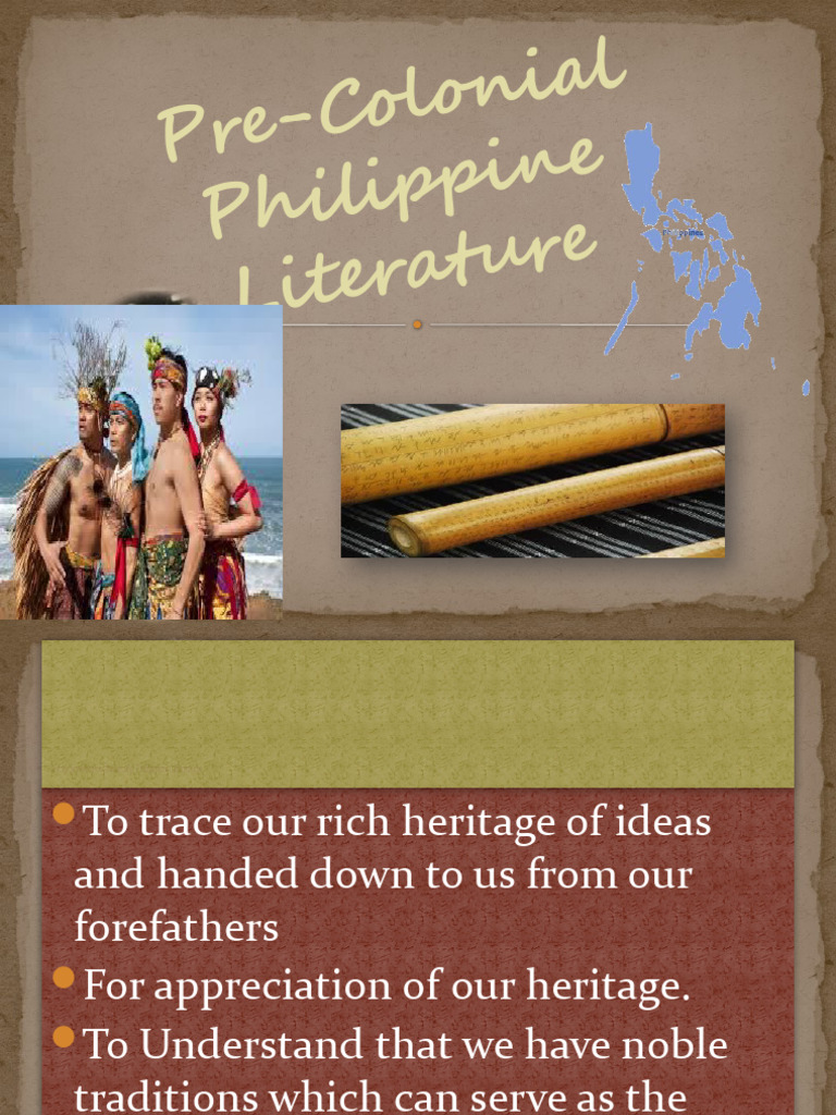 Dokumen - Tips Pre Colonial Literature Philippines | PDF | Foreign ...