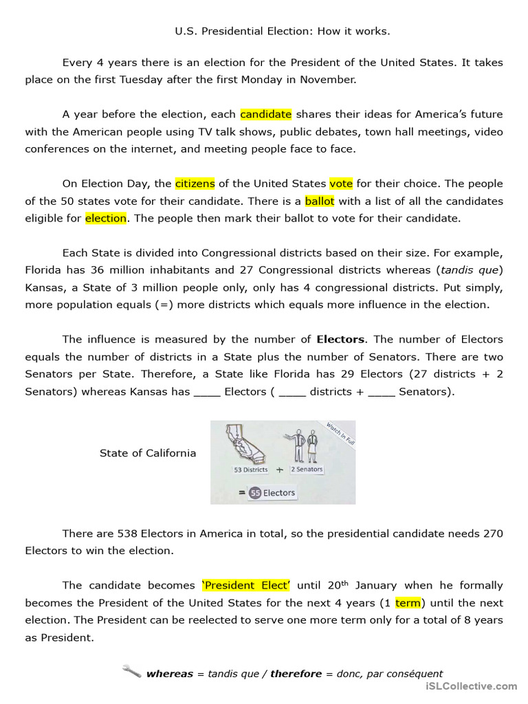 US Presidential Election How It Works | Download Free PDF | Elections ...