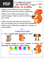 Adela la ardilla amistosa | PDF