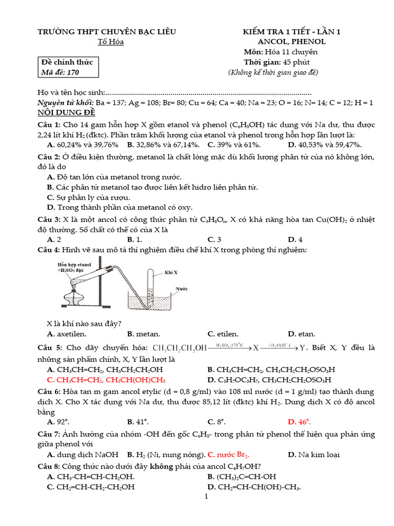 11H - Ancol Phenol 170 - in | PDF