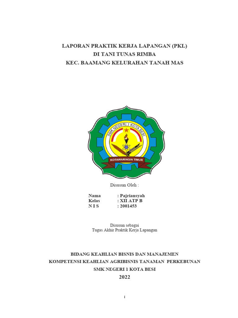 Halaman Pengesahan Pajri | PDF | Seni