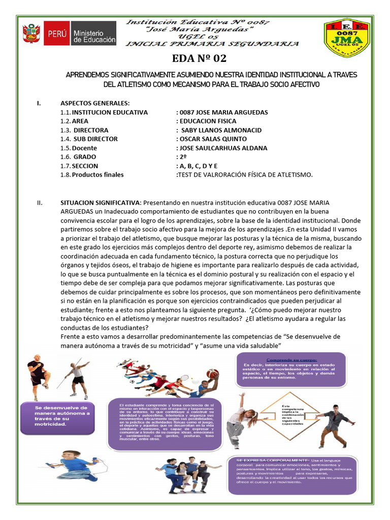 Eda#02 3ro Sec | PDF | Evaluación