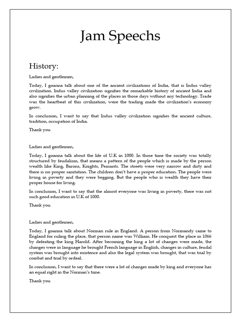 Jam Speechs | PDF | Geometry | Mathematics