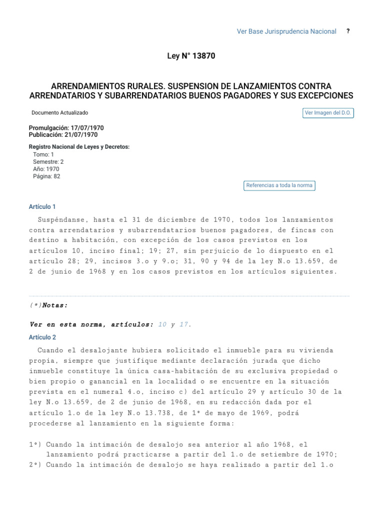 Suspensión de Lanzamientos en Arrendamientos | PDF | Ley común ...