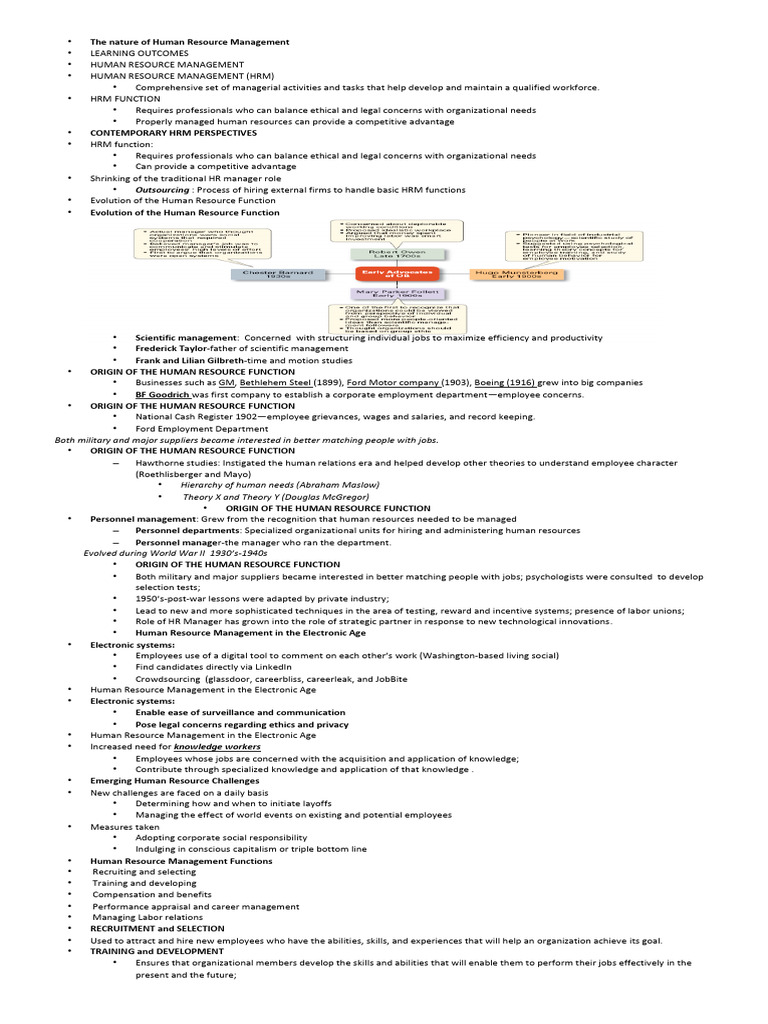 Humres Reviewer | PDF | Human Resource Management | Layoff