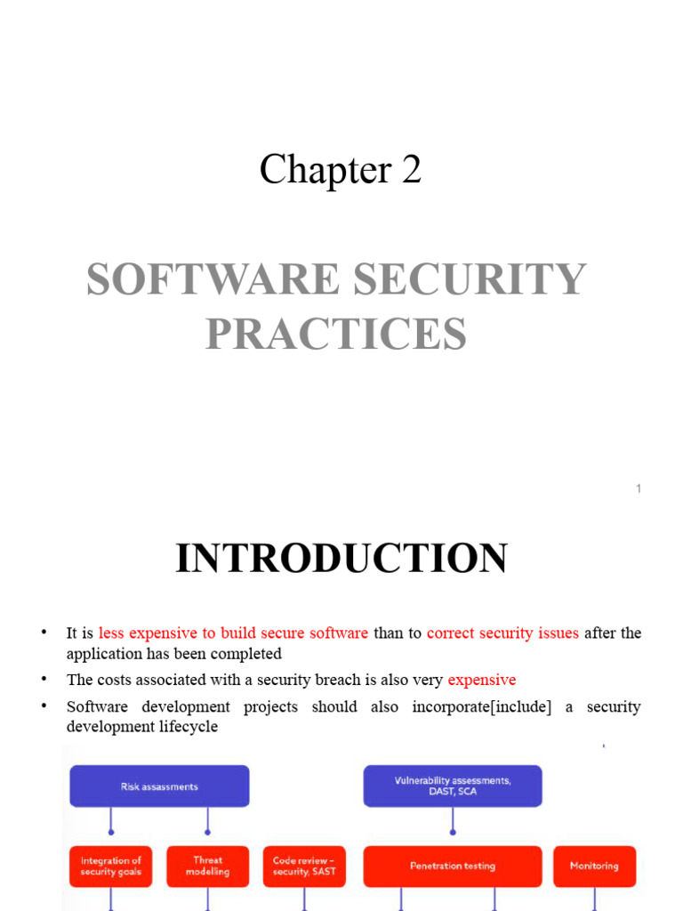 Chapter 2 Software Security Practices Pdf Computer Security Security