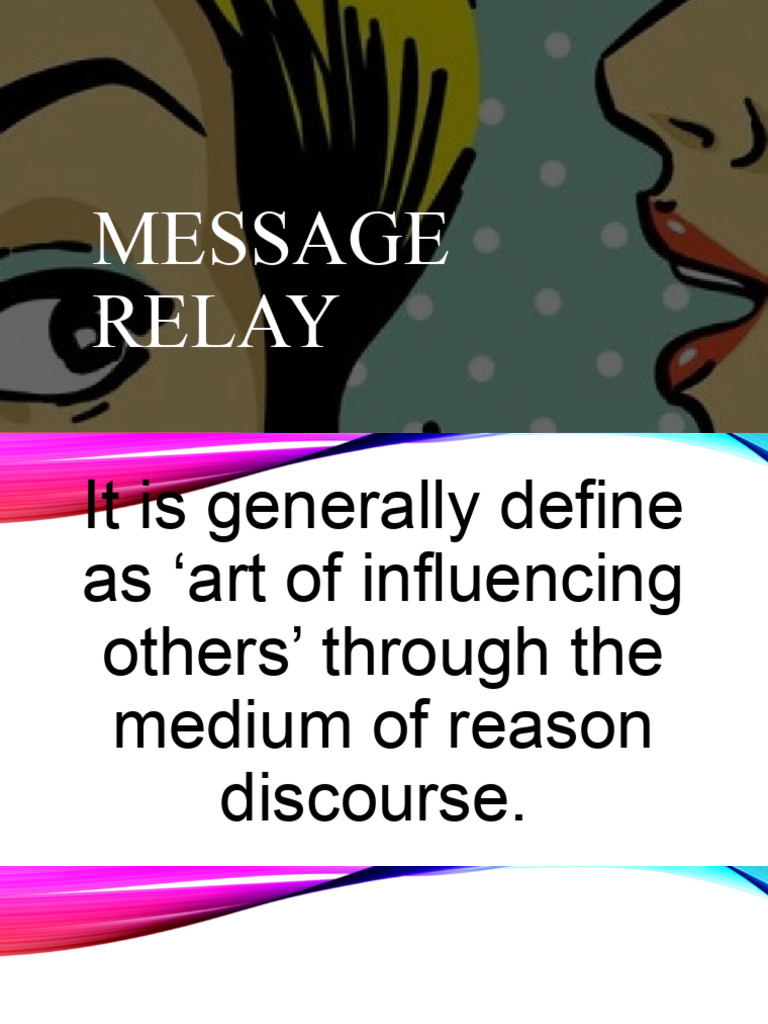 Message Relay | PDF | Social Science | Philosophy