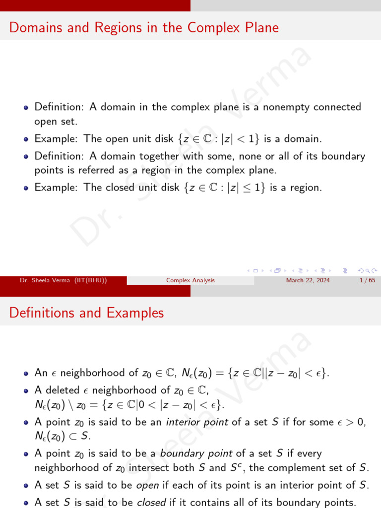 Complex Analysis | PDF | Function (Mathematics) | Complex Analysis