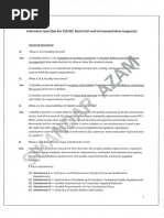 Interview Question and Answers For Electrical QA-QC Engineer-Inspector | PDF | Transformer ...