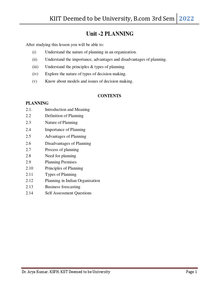 Module 2 | PDF | Strategic Planning | Forecasting