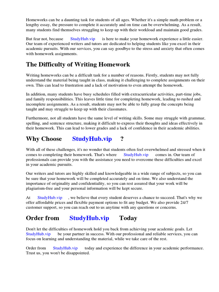 Homeworks Ks | Download Free PDF | Homework | Experience