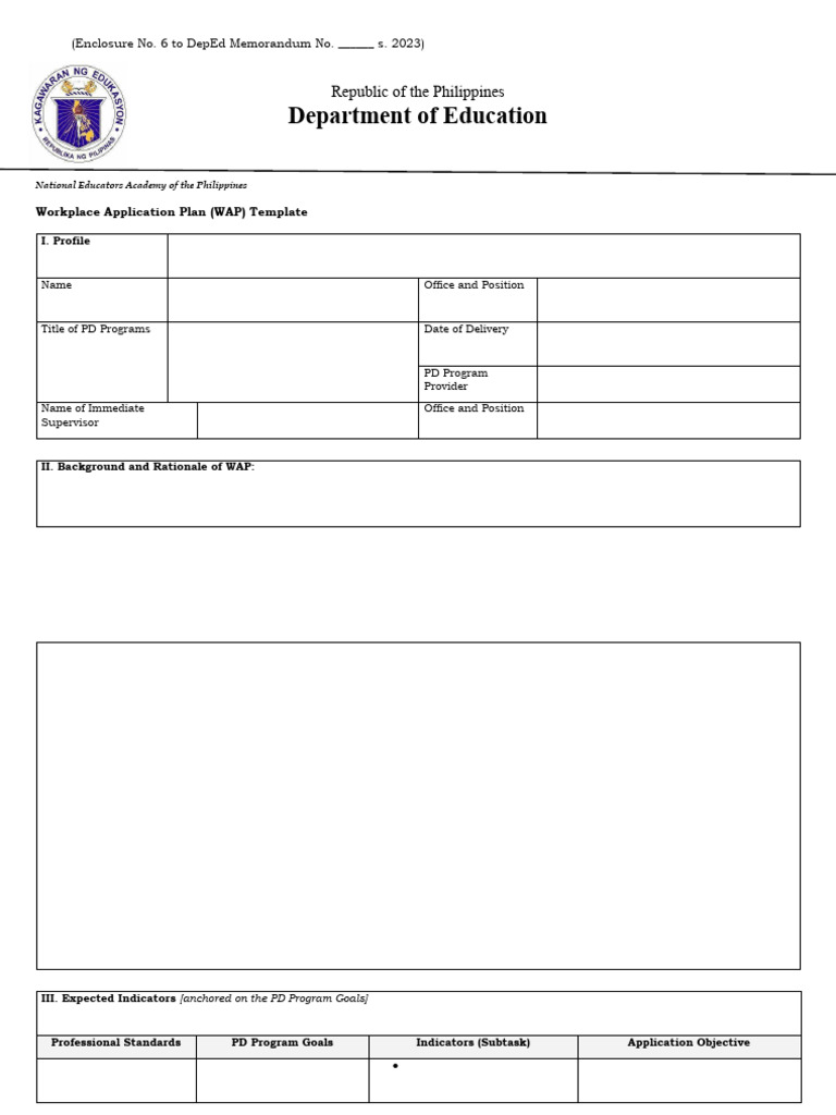 S5 Template WAP-for-Mentors | PDF | Behavior Modification | Learning