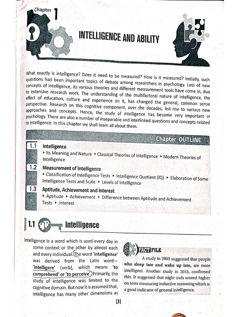 Chapter 1, ISC Intelligence | PDF