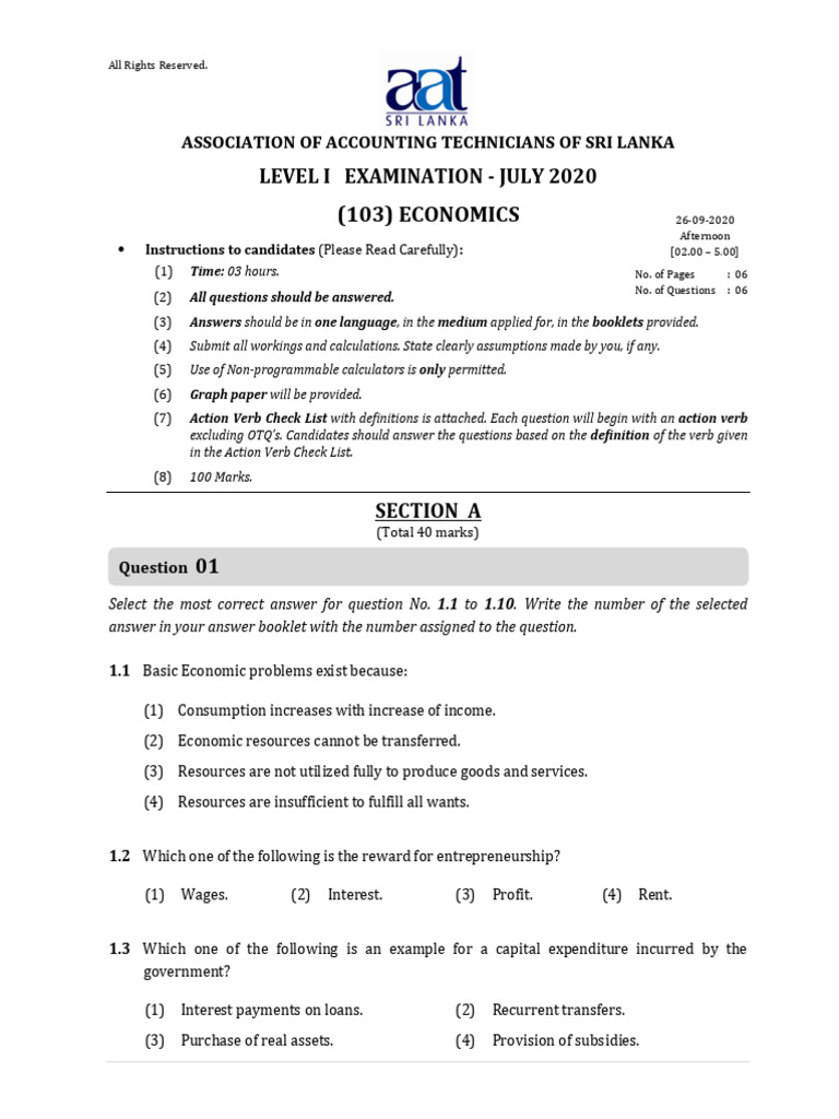103 Ecn (Eng) | PDF | Demand | Supply (Economics)