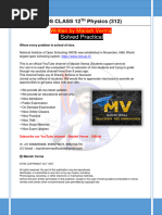 Class 12th Physics Practical Viva Questions | PDF | Sound | Physical ...