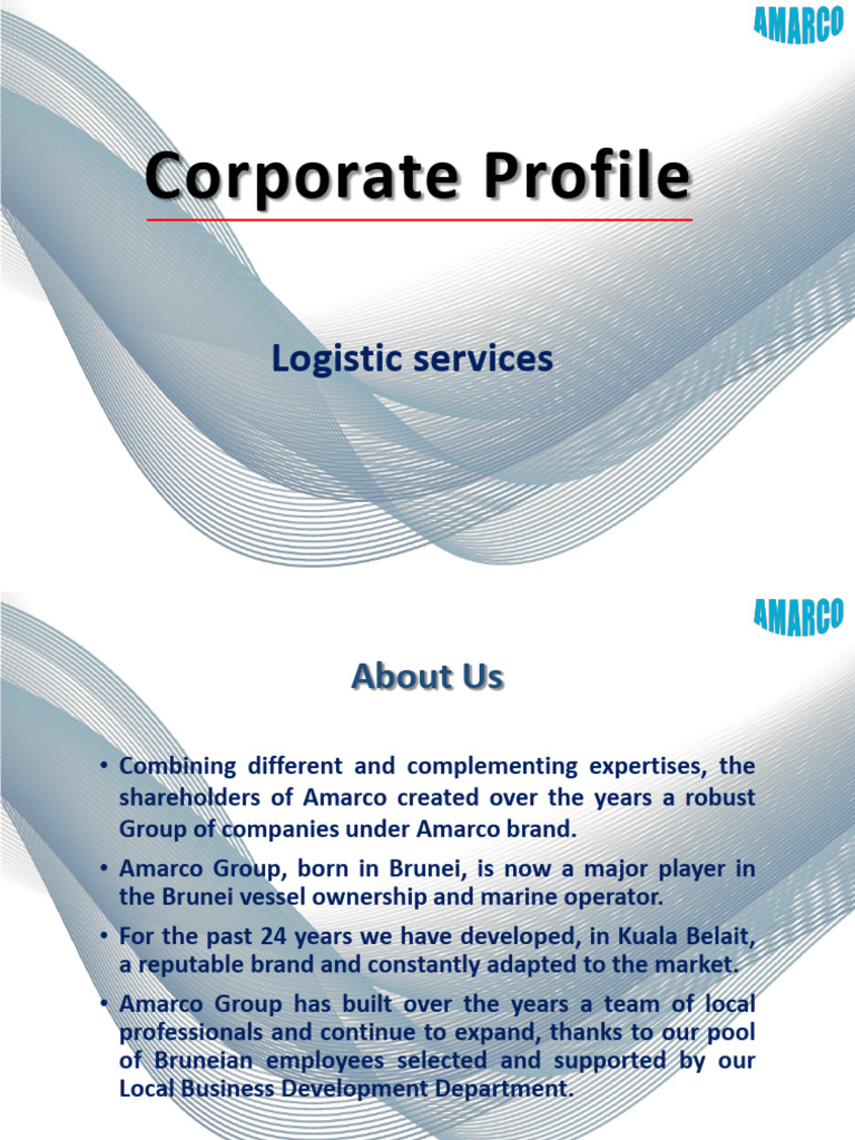 Amarco Logistics 2023 - 1.0 | PDF | Cargo | Logistics