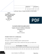 Computer Studies Form 2 - Question Paper | PDF | Operating System ...