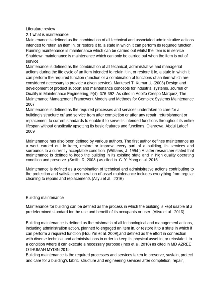 Literature Review | PDF | Reuse | Systems Engineering