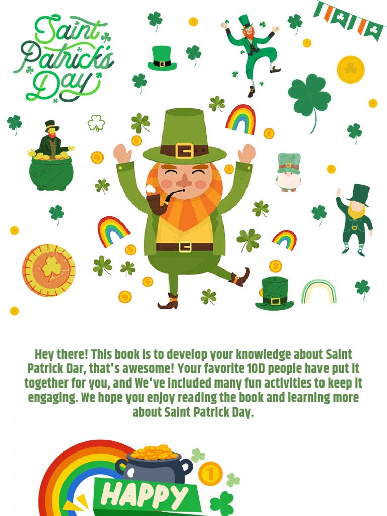 Saint Patrick S Day Pdf