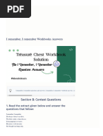 Workbook Answers of The Haunted House - Treasure Chest - A Collection ...