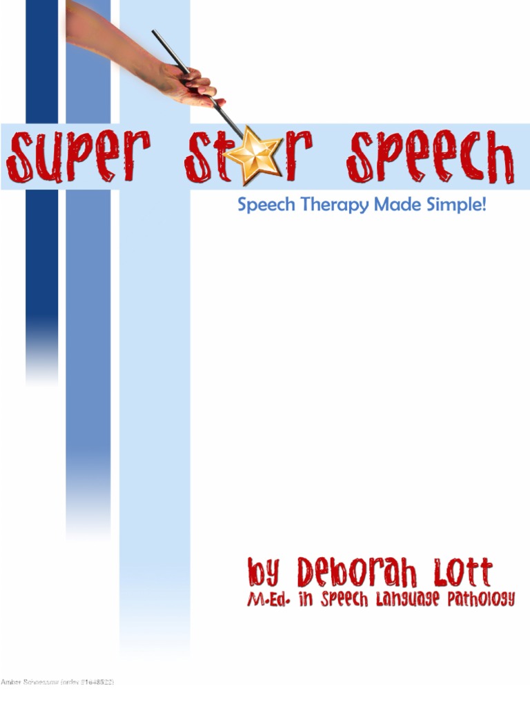 Speech Therapy Super Star | PDF | Speech | Nature