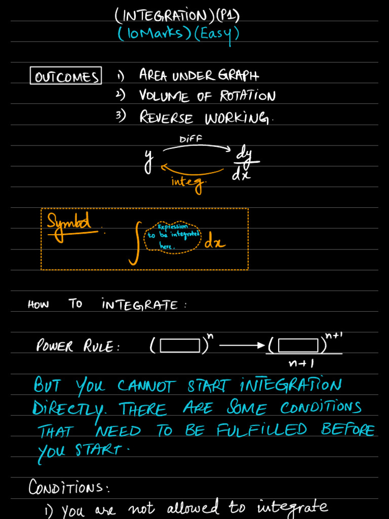 Integration | PDF | Applied Mathematics | Mathematical Objects
