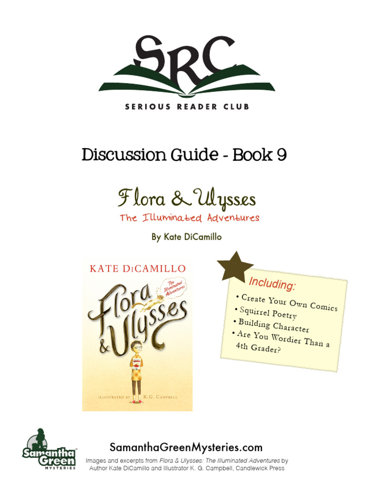 Flora & Ulysses Discussion Guide | PDF | General Fiction