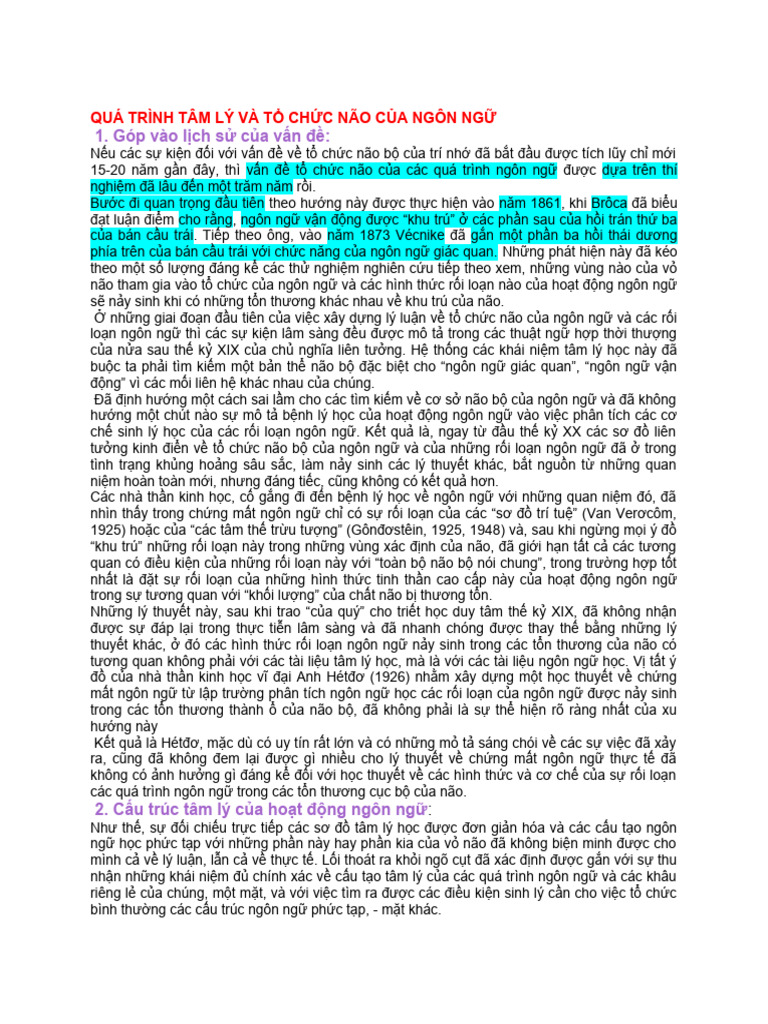 Ngôn NG + Tư Duy | PDF