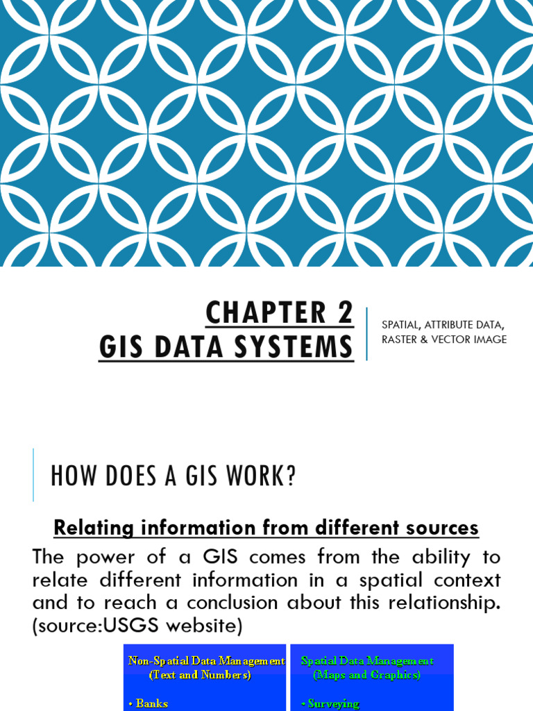 Week 3 - LECTURE - 2 - GIS Data Systems RASTER - VECTOR | PDF | Geographic Information System ...