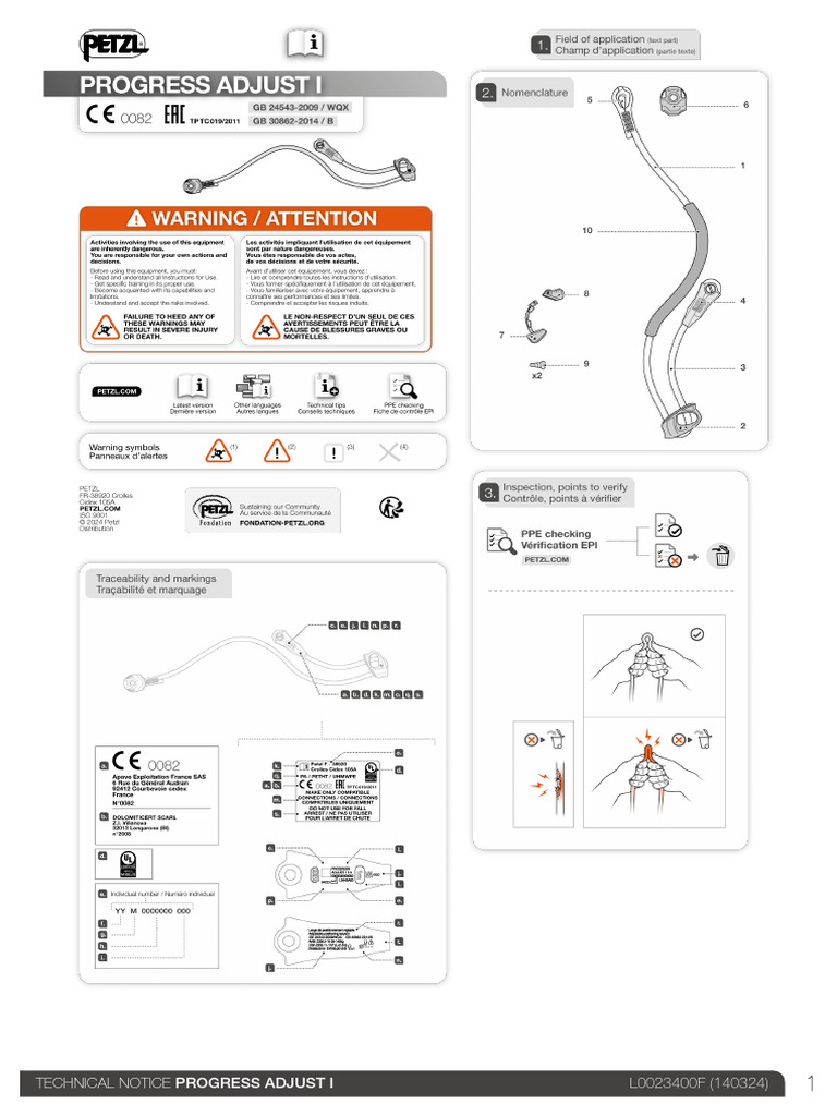 Technical Notice PROGRESS ADJUST I 1 | PDF | Electrical Connector