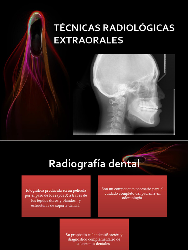 Técnicas Radiológicas Extraorales | PDF | Cabeza y cuello humanos ...