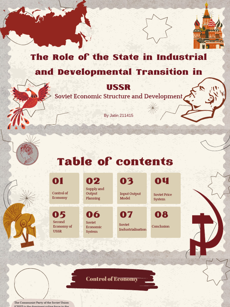 Soviet Economic Structure and Planning | PDF | Input–Output Model ...