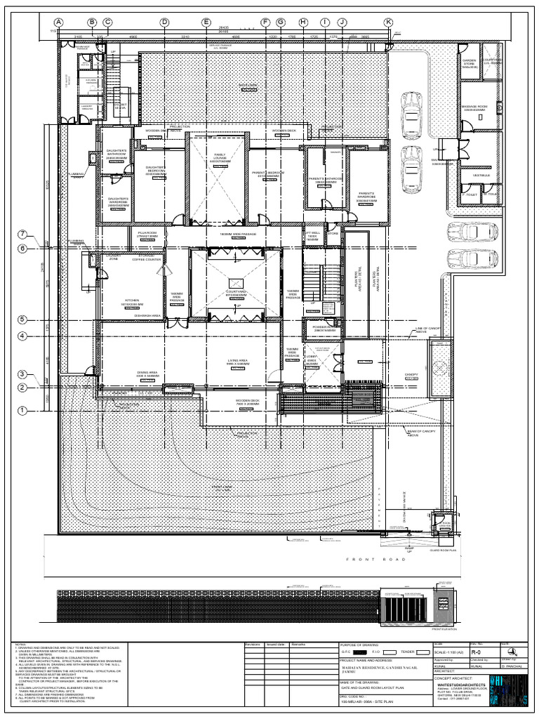 106-Mrj-Ar-098a-Gate and Guard Room Layout Plan - 2022.12.08 | Download ...