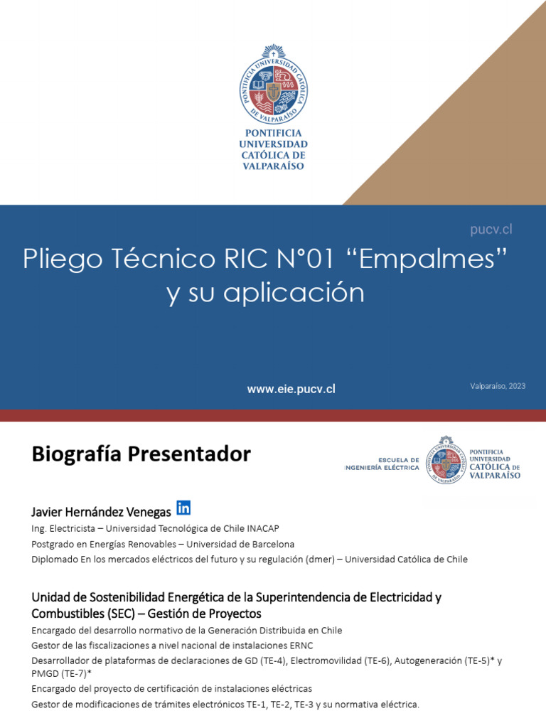 Ric 01 - Pucv | PDF | Conductor electrico | Medición