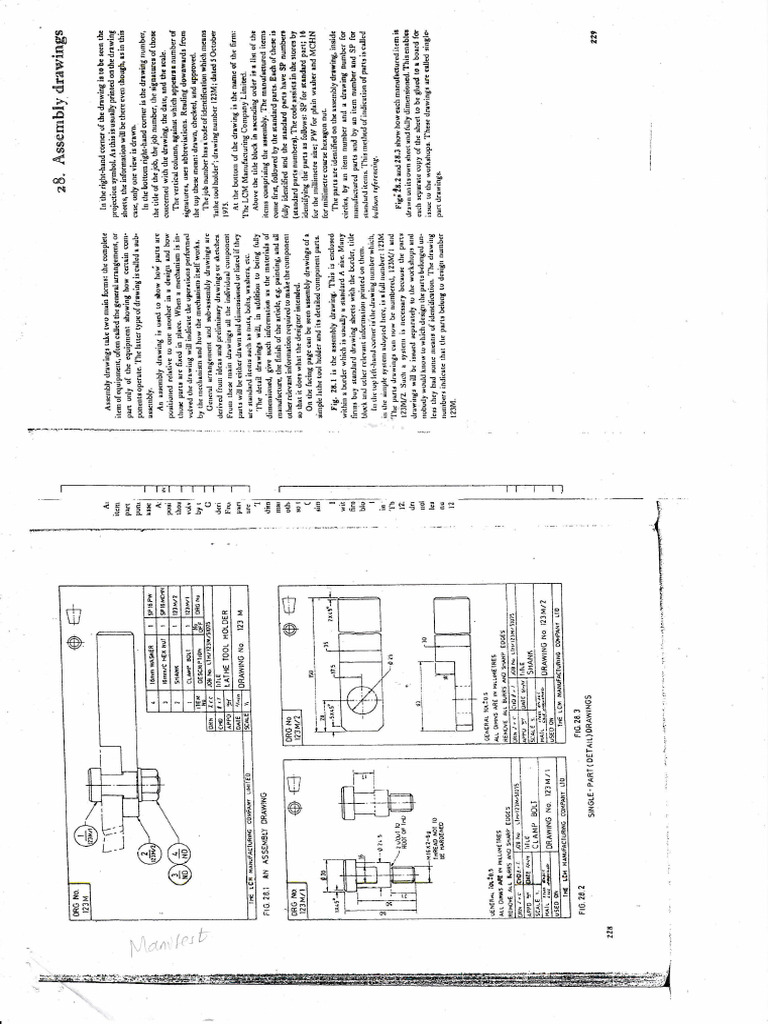 Assembly Drawing | PDF