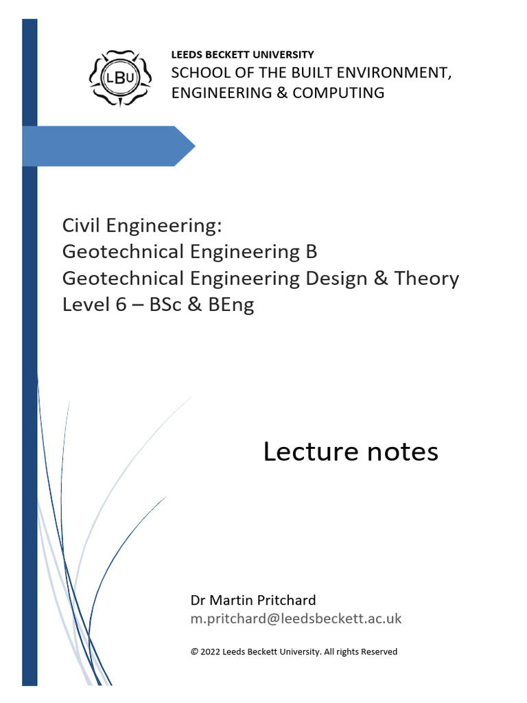 2 All - Notes | PDF | Borehole | Drilling Rig