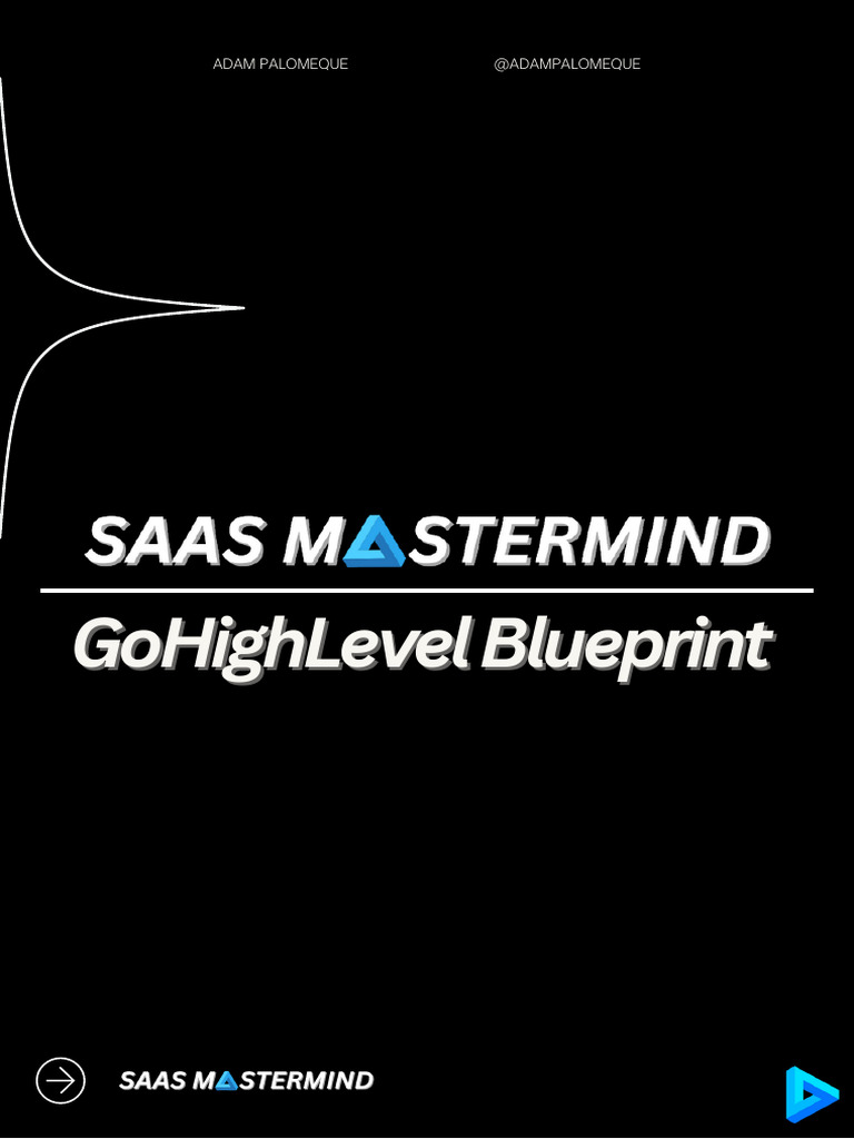 SaaS Mastermind Blueprint | PDF | Software As A Service | Customer ...