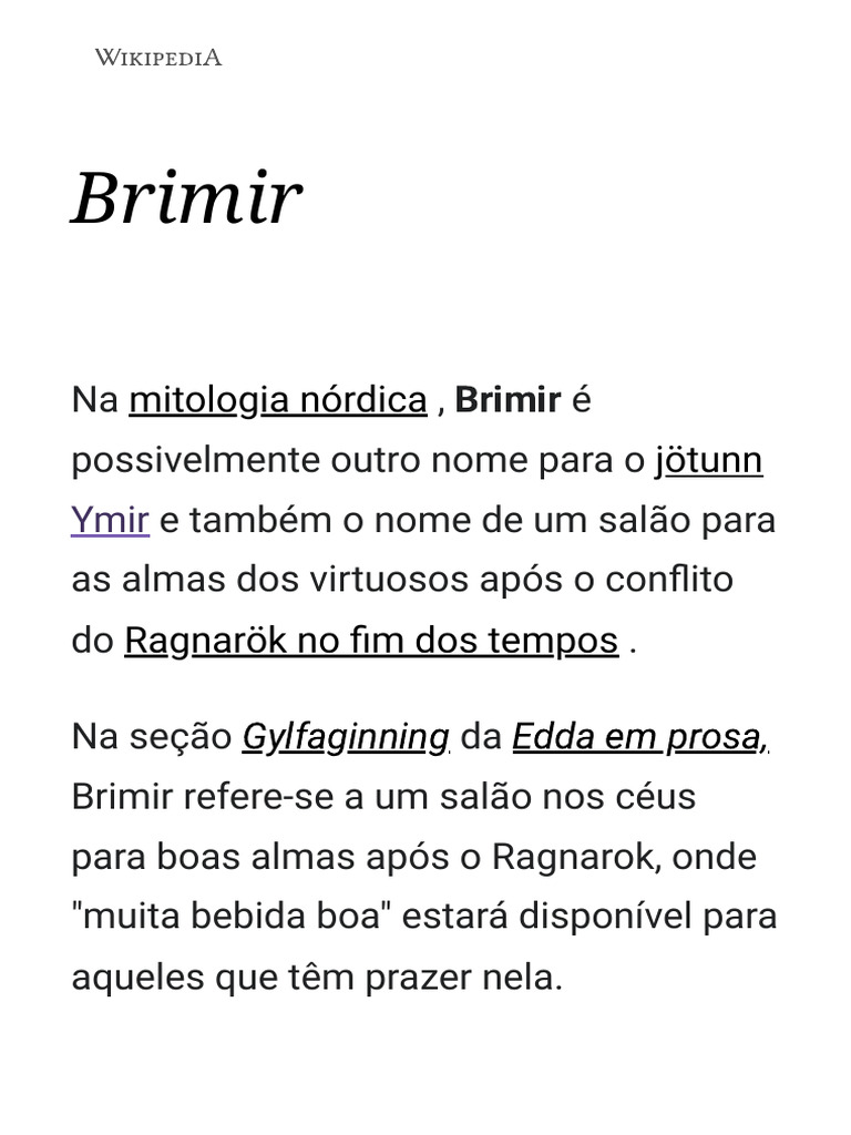 Brimir | PDF
