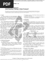 ASTM E110 (2010) - Standard Test Method For Indentation Hardness of ...