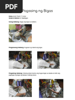 Hakbang Sa Pagsasaing NG Bigas | PDF