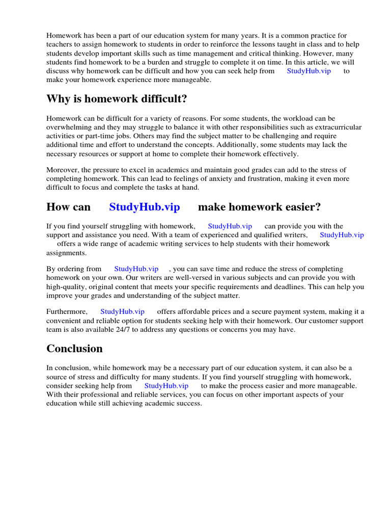 Why Do We Have Homework Speech | PDF | Homework | Experience