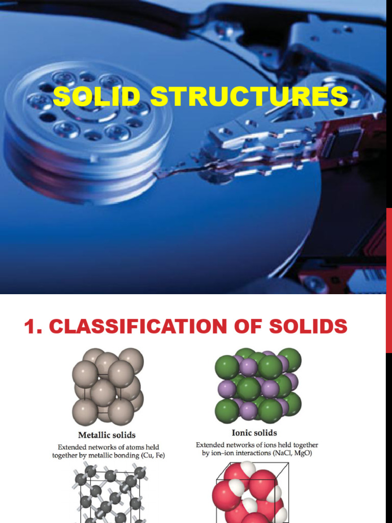 Solid Structures | Download Free PDF | Crystal Structure | Alloy