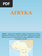 Afryka Mapa + Państwa | PDF