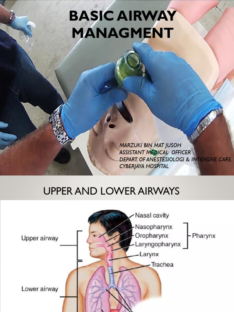 Basic Airway Management | PDF | Intensive Care Medicine | Respiratory System
