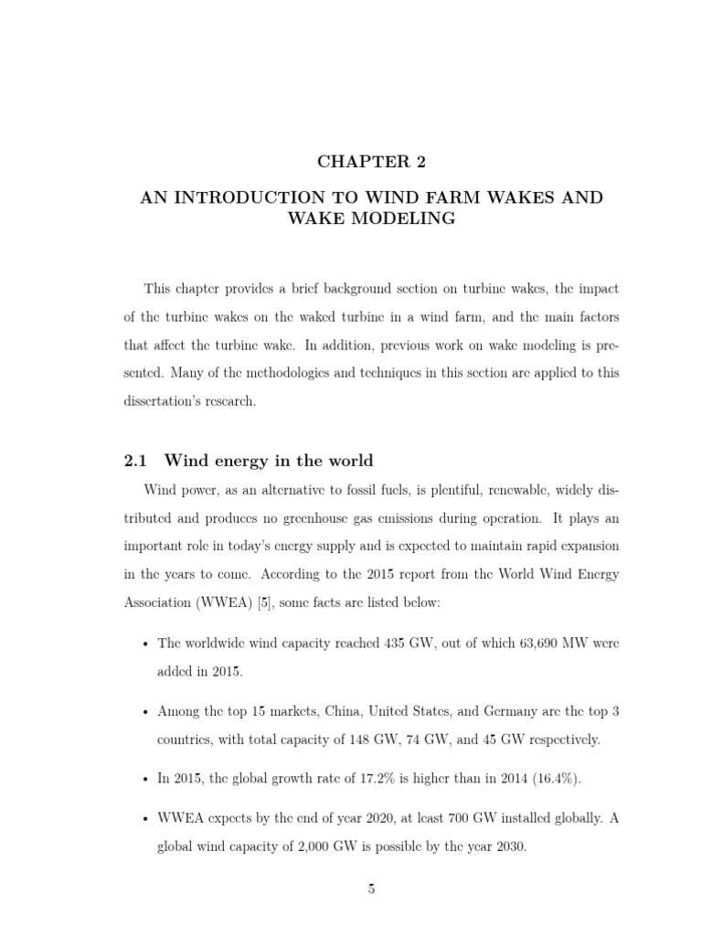 Wind Farm Wake Modeling and Analysis of Wake Impacts in A Wind Fa-26-41 ...