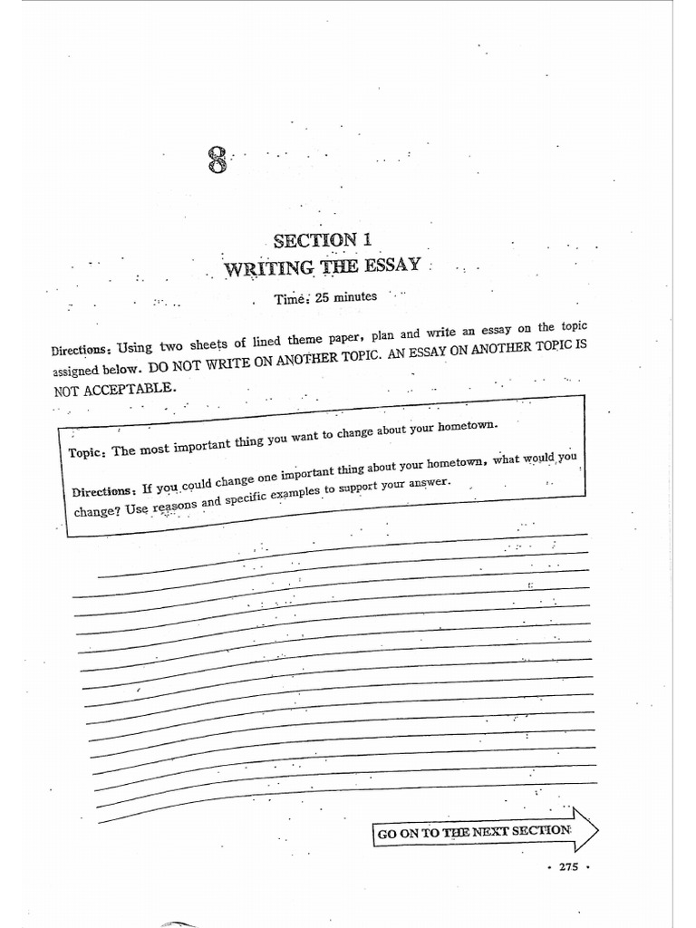 SSAT 2017 Asian test | PDF