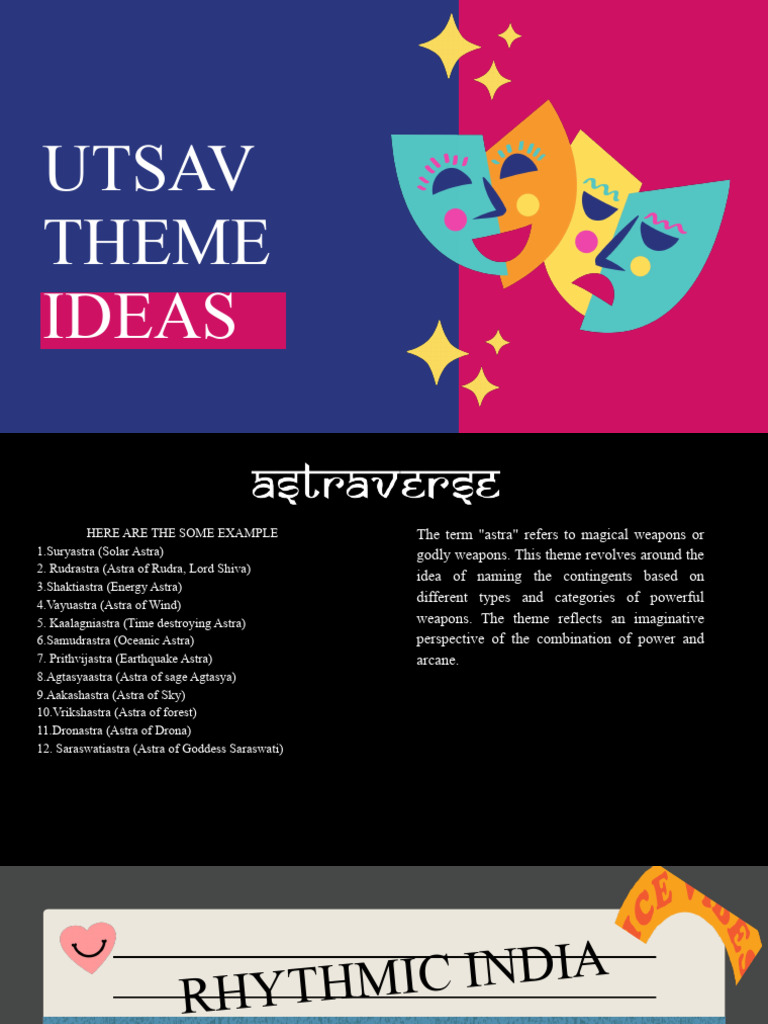 Utsav Theme Ideas | PDF | Fantasy