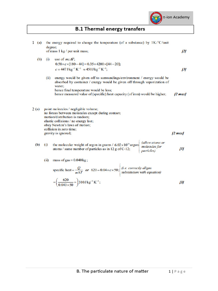 Particulate Nature of Matter Explained | PDF | Nature | Physical Quantities