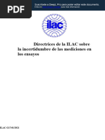 Ilac P10-2020 Politica de Trazabilidad Ilac en La Medición de Resultados | PDF | Calibración ...